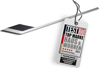 Fackelmann Handtuchhalter/einarmig/Ma&szlig;e (B x H x T): ca. 5 x 1 x 38 cm/Acessoires f&uuml;rs Bad und WC/Ausf&uuml;hrung: chromgl&auml;nzend/Farbe: Silber/Breite 5 cm