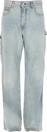 Msgm M. S.G. M. Straight Leg Jeans - Blau