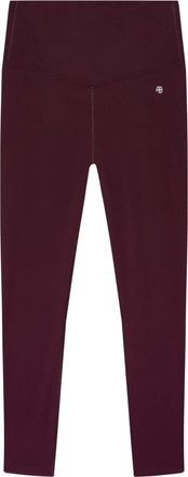 Anine Bing Leggings mit Logo-Schild - Rot