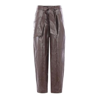 Federica Tosi Weite Hosen - - Trousers - Damen - Braun - M