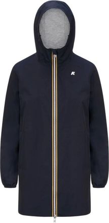 K-Way Femme, Vestes, Bleu, Taille: 40 FR Sophie Stretch Poly Jersey