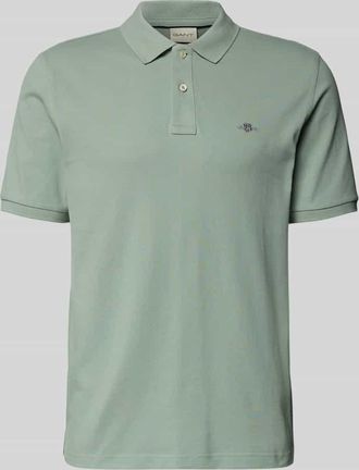 GANT Slim Fit Poloshirt mit Logo-Stitching