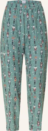 Jockey Schlafhose Everday Flannel Aus Flanell gruen