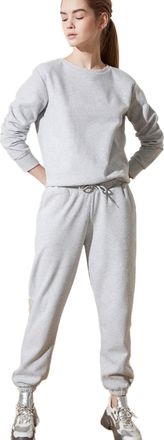 Trendyol Trendyol, grauer thessalonischer gestrickter Trainingsanzug, grau, gro&szlig;