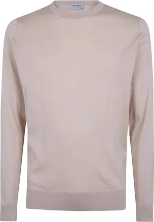 John Smedley Homme, Pulls, Beige, Taille: 2XL Pulls &agrave; col rond