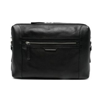 Officine Creative Homme, Sacs, Noir, Taille: ONE Size Jules 009 Leather Briefcase