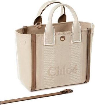 Chloé Petit sac cabas Carry en toile