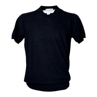 Cashmere Company Shirts - - Tops - Herren - Schwarzk - 2XL