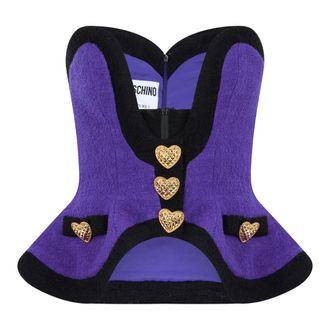 Moschino Damen, Oberteile, Lila, XSGr&ouml;&szlig;e