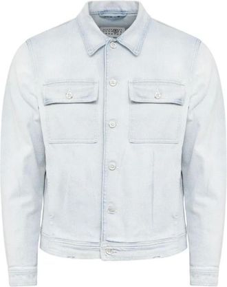 Maison Margiela Homme, Vestes, Bleu, Taille: M Sportsjacket