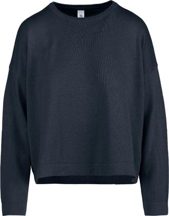 Bomboogie Femme, Pulls, Bleu, Taille: 42 FR Essential Crew Neck