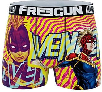 Freegun Boxer Homme Avengers Captain Marvel (XL, MV13)