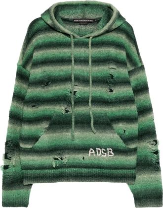 Andersson Bell hoodie à effet dégradé - Vert