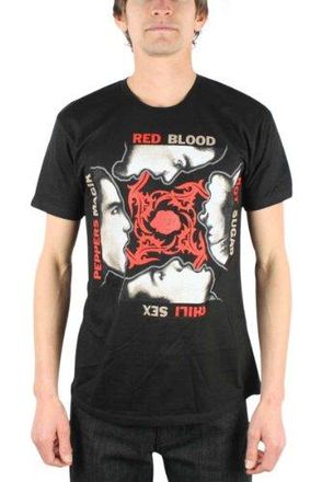 Red Hot Chili Peppers Blood Sugar Magik Mex T-Shirt Adulte, Large, Black