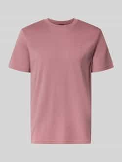 Joop T-Shirt mit Rundhalsausschnitt und Logo-Stitching
