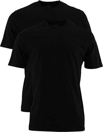 Marvelis T-Shirt schwarz Rundhals 2er Pack 2816/00/68, XXL - 2er Pack