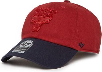 47 Brand Cap NBA Chicago Bulls 47 x Tommy Hilfiger Courtside 47 Clean Up THCCU173GWL Rot