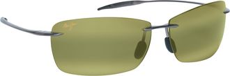 Maui Jim Unisexs Byron Bay Polarized Rechteckige Sonnenbrille, Marlin/Neutral Grey Polarized, Medium Fit