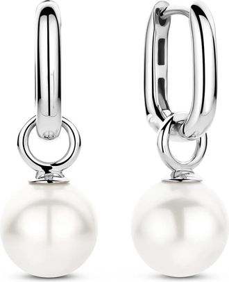 Ti Sento Ohrringe - 925er Sterlingsilber Ohrringe - Gr. unisize - in Silber - für Damen