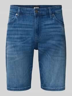HUGO BOSS Regular Fit Bermuda aus Baumwoll-Mix Modell P-Re.Maine