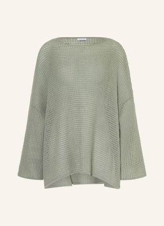 Mrs & Hugs Mrs & Hugs Oversized-Pullover Mit Cashmere gruen