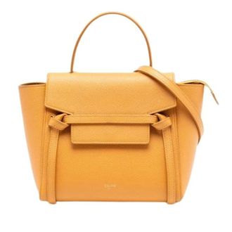Celine Sac banane vintage doccasion - Femme - Pre-owned - Jaune - Taille: ONE Size