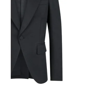 Dsquared2 Tailored Peak Lapel Suit - Black