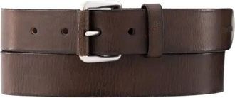 Marc O'Polo Herren Gürtel braun Glattleder