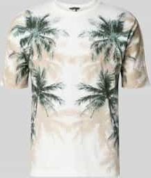 Antony Morato Slim Fit T-Shirt mit floralem Allover-Print