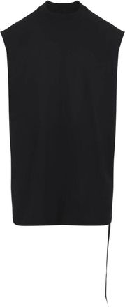 Rick Owens Homme, Tops, Noir, Taille: XL Tarp T-shirt