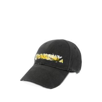 Balenciaga Messy Spray Cotton Cap