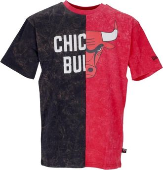 New Era NBA Washed Pack Graphic Tee - - Tops - Herren - Schwarzk - S