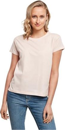 Build Your Brand Ladies Box Tee T-Shirt, Rose Bonbon, XXXXXL Femme