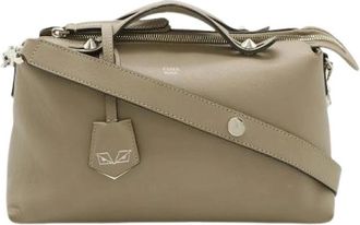 Fendi Pre-owned By The Way Leather 2way Handbag - Femme - Pre-owned - Beige - Taille: ONE Size