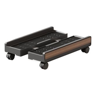 Generic St&auml;nder f&uuml;r PC-Zentraleinheit - verstellbare Platte mit | Tragbare Bodenhalterung f&uuml;r Computer | f&uuml;r B&uuml;ro Zuhause Bildschirm Drucker Konsole Spiel Spe