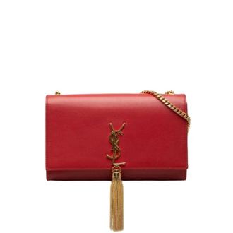 Saint Laurent Pre-owned Kate Schultertasche - - Pre-owned - Damen - Rot - ONE SIZE