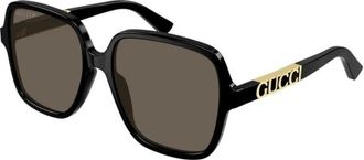 Gucci Damen, Accessories, Schwarzk, 58 MMGr&ouml;&szlig;e