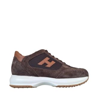 Hogan Homme, Chaussures, Brun, Taille: 43 EU Interactive Allacciato H3D
