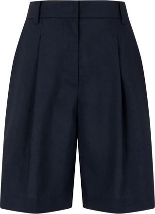 STUDIO TOMBOY short à design plissé - Bleu