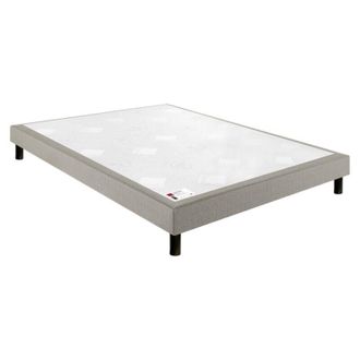 Ep&eacute;da Sommier Epeda CONFORT FERME DECO NATURE 180x200 Chin&eacute; Naturel Lattes