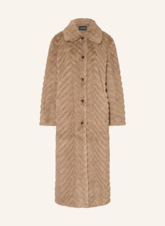 Studio AR Studio Ar Kunstpelz-Mantel Scarlet braun