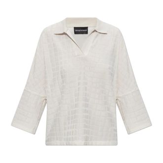 Emporio Armani Damen, Oberteile, Beige, SGr&ouml;&szlig;e