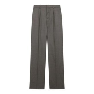 Saint Laurent Weite Hosen - - Trousers - Damen - Braun - XS