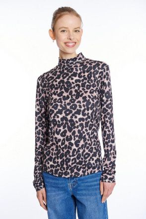 Hailys Stehkragenshirt LS P TP Ki44mmy