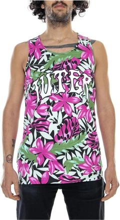 Iuter Iuter, Homme, Tops, Multicolore, Taille: S Griffin Floral Tank