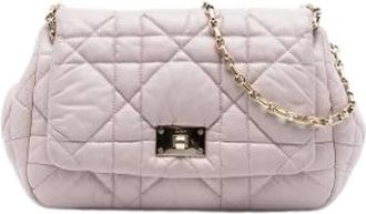 Dior Sac bandouli&egrave;re matelass&eacute; vintage doccasion - Femme - Pre-owned - Rose - Taille: ONE Size