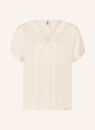 Cinque Cinque Blusentop Civane Im Materialmix beige