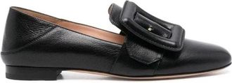 Bally Femme, Chaussures, Noir, Taille: 35 1/2 EU Mocassins Slip-On en Cuir de Veau