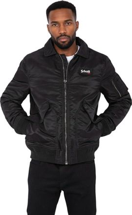 Schott NYC Unisex 210100RS Bombers, Schwarz, Medium