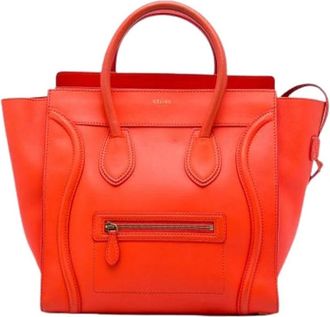 Celine Pre-owned Sac cabas vintage - Femme - Pre-owned - Orange - Taille: ONE Size